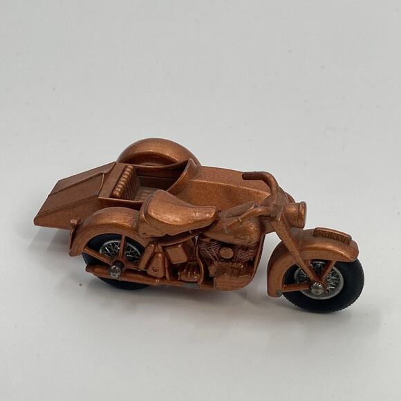 Harley-Davidson | Toys | Vintage Harley Davidison Copper Motorcycle 66 ...